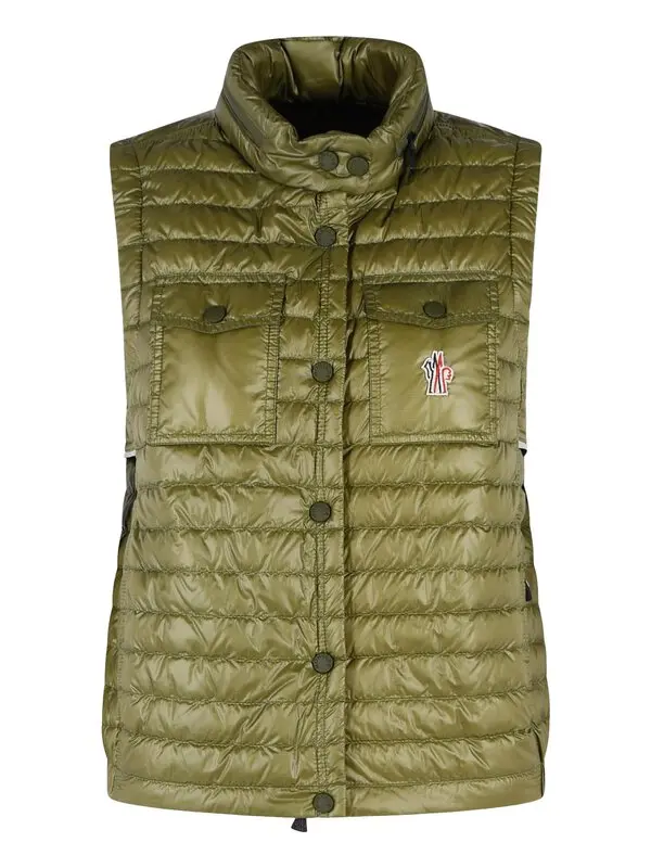 Moncler Gumiane Padded Vest - Green