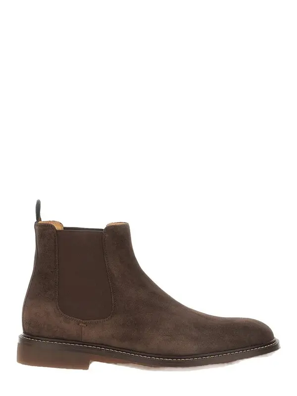 Brunello Cucinelli Suede Chelsea Boots - Multicolor