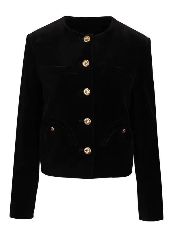 BLAZÉ MILANO Jealousy Shamo Bolero Jacket - Black