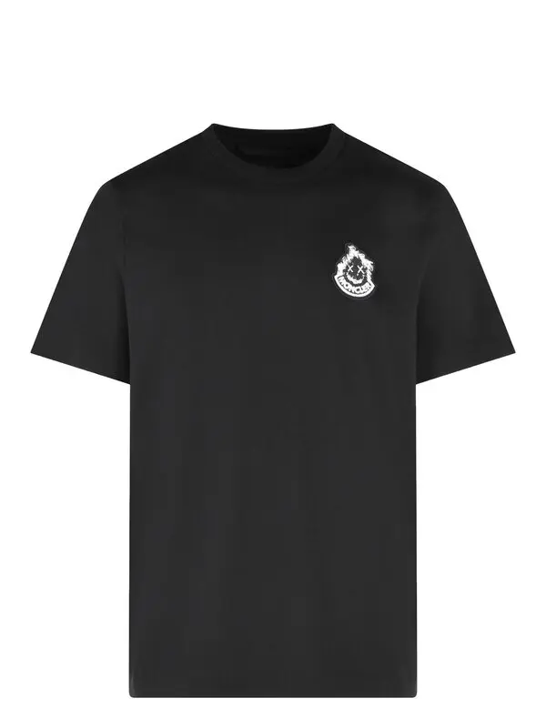 Moncler Cotton T-shirt - Black