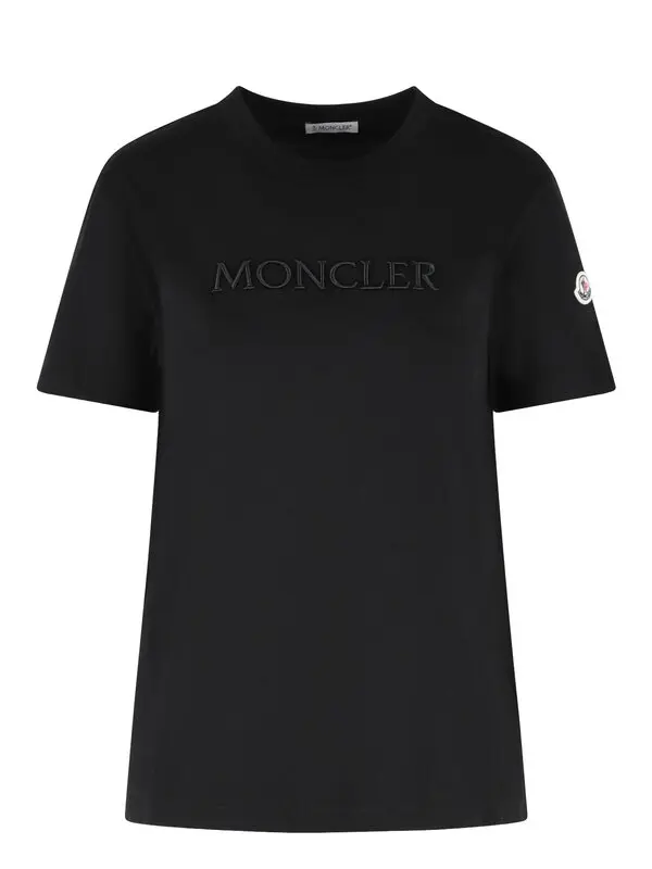 Moncler Cotton T-shirt - Black