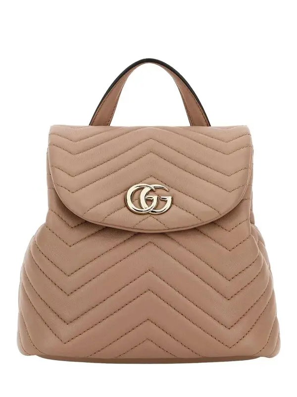 Gucci Mini Gg Marmont Leather Backpack - Multicolor