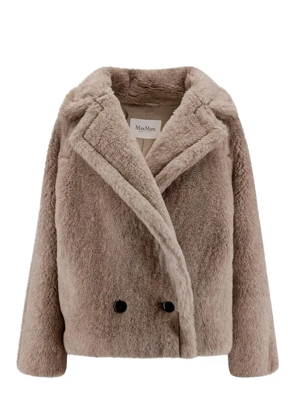 Max Mara Mxmcambusa Alpaca And Cashmere Fur Jacket - Multicolor