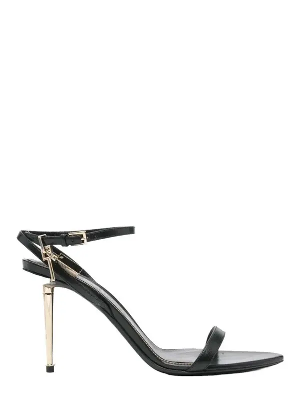 TOM FORD Sandals With Padlock Detail - Black