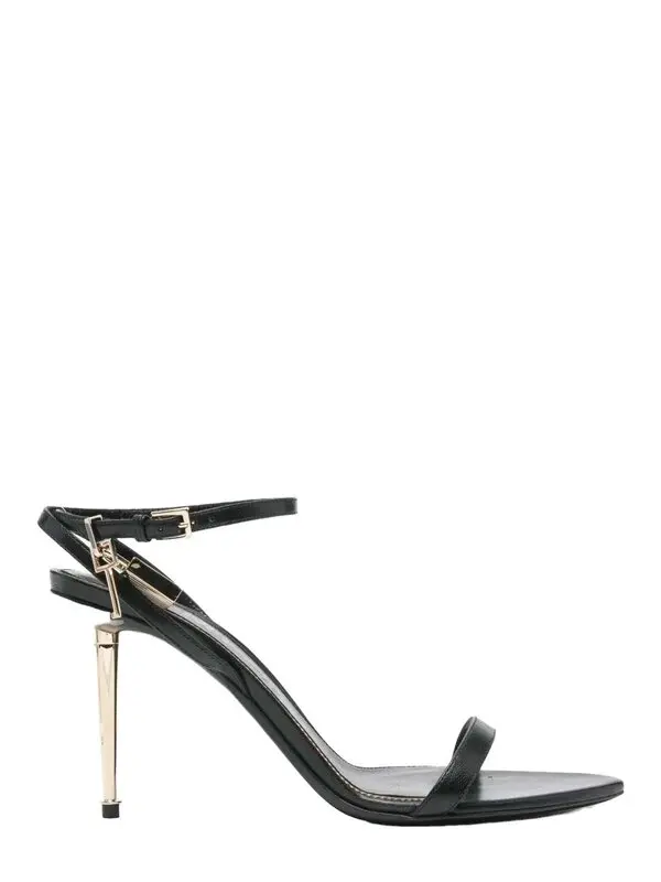 TOM FORD Sandals With Padlock Detail - Black