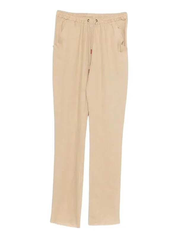 Kiton Drawstring Waist Pants - Multicolor