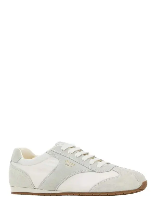 Prada Technical Fabric Sneakers - White