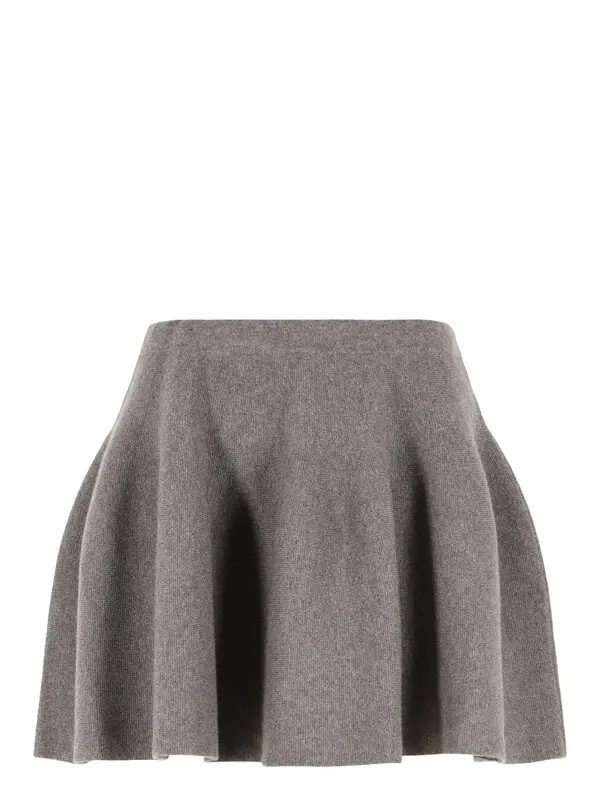 LISA YANG Cashmere Mini Skirt - Cream