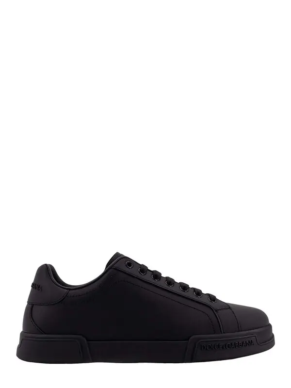 Dolce & Gabbana Portofino Leather Sneakers - Multicolor