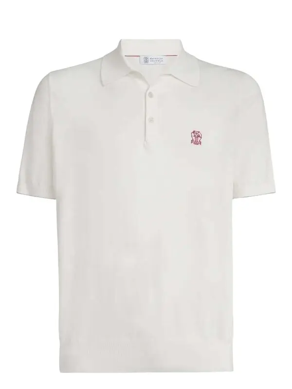 Brunello Cucinelli Logo Polo - Multicolor