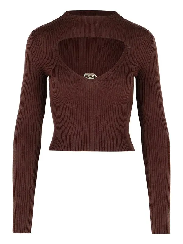 DIESEL® M-olina Redwood Wool Sweater - Multicolor