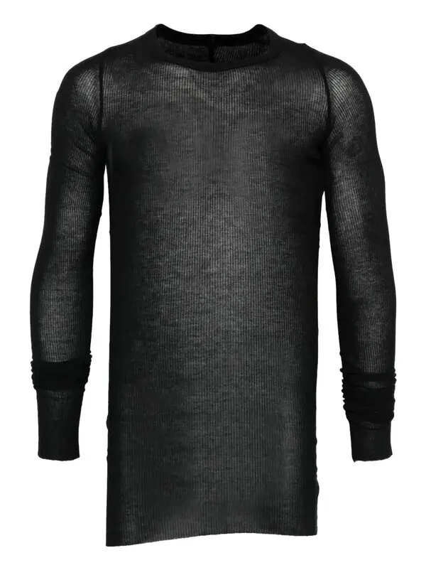 Rick Owens Long-sleeved T-shirt - Black