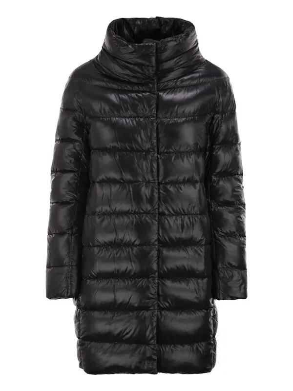 Herno Dora Ultralight Nylon Down Jacket - Black