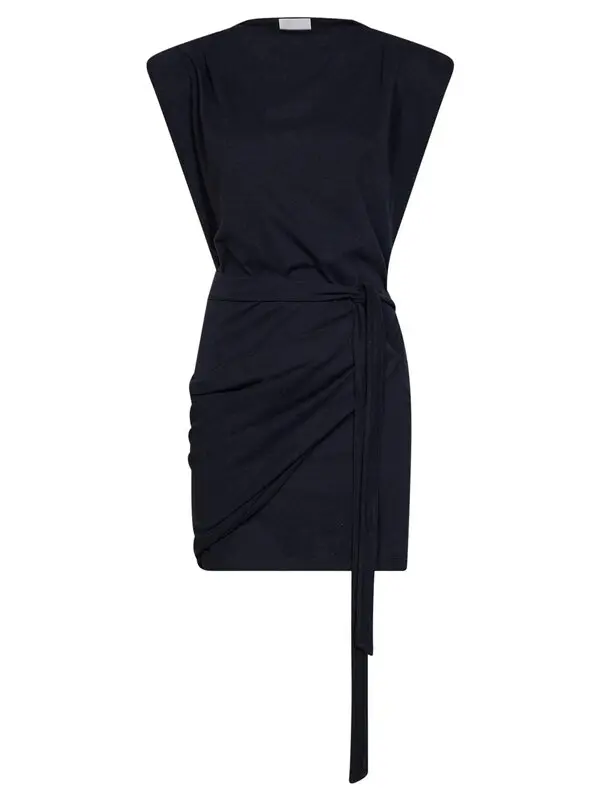 Isabel Marant Étoile Jersey Marielle Draped Mini Dress - Multicolor