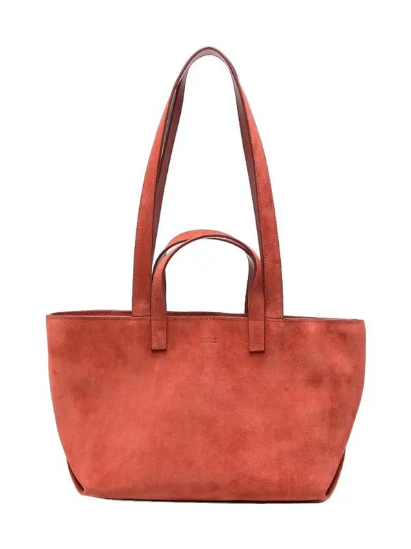 A.p.c. Suede Tote - Orange