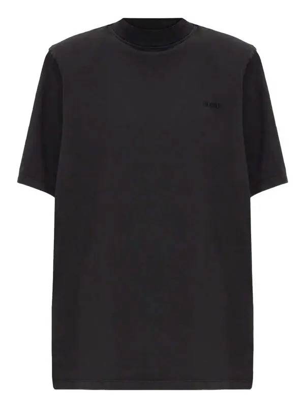 Attico Turtleneck T-shirt - Gray