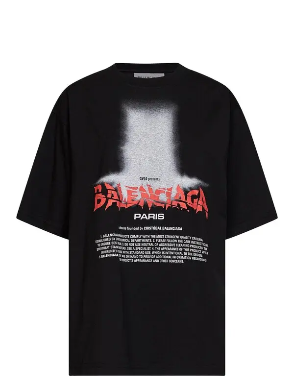Balenciaga The Door Oversized T-shirt - Multicolor
