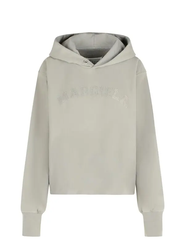 MAISON MARGIELA Cotton Hoodie - Gray