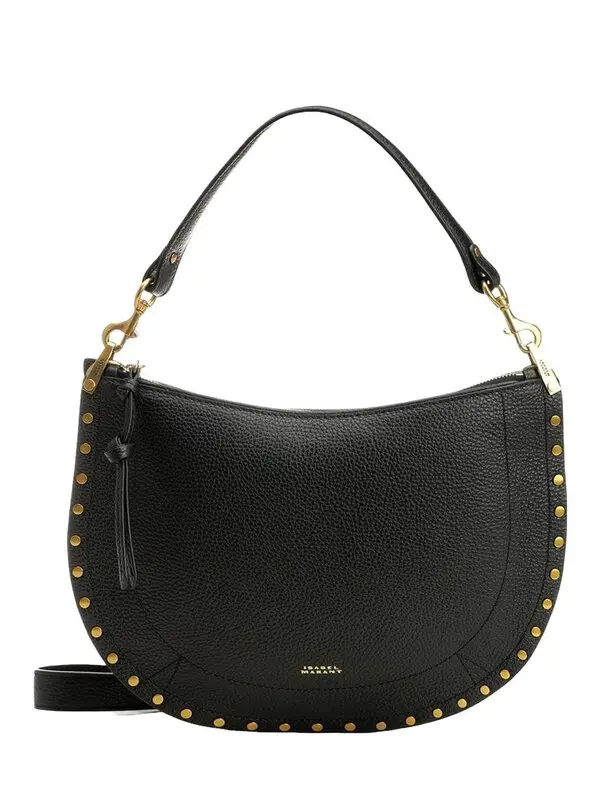 Isabel Marant Étoile Oskan Crescent-shaped Shoulder Bag - Black