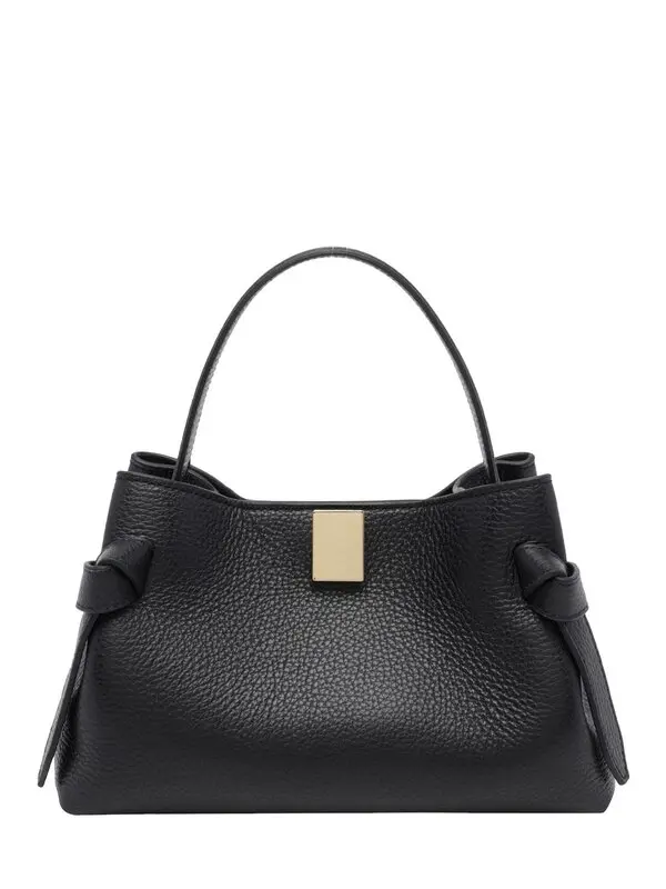 Yuzefi Mini Gyoza Handbag - Black