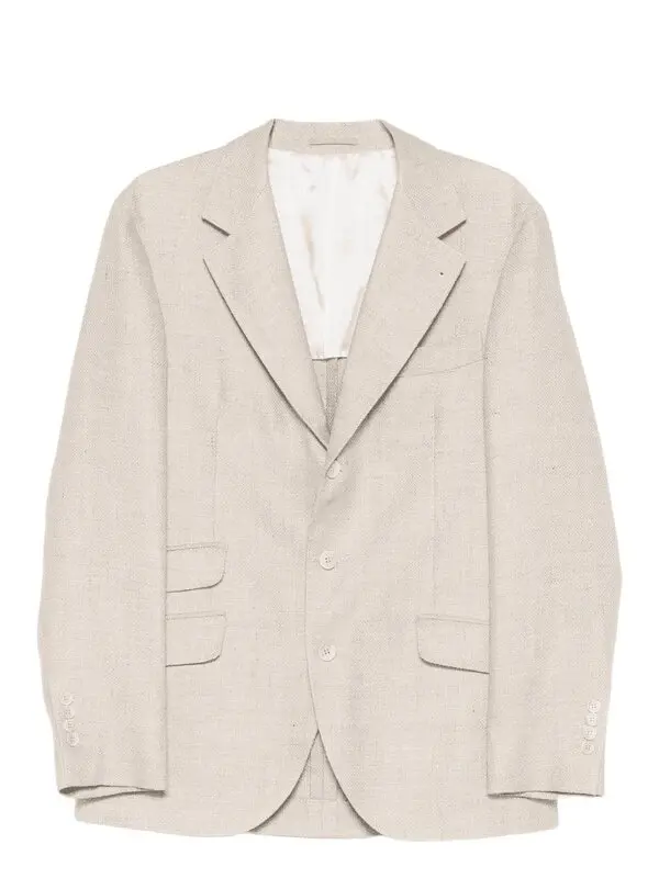 Brunello Cucinelli Deconstructed Blazer - Multicolor