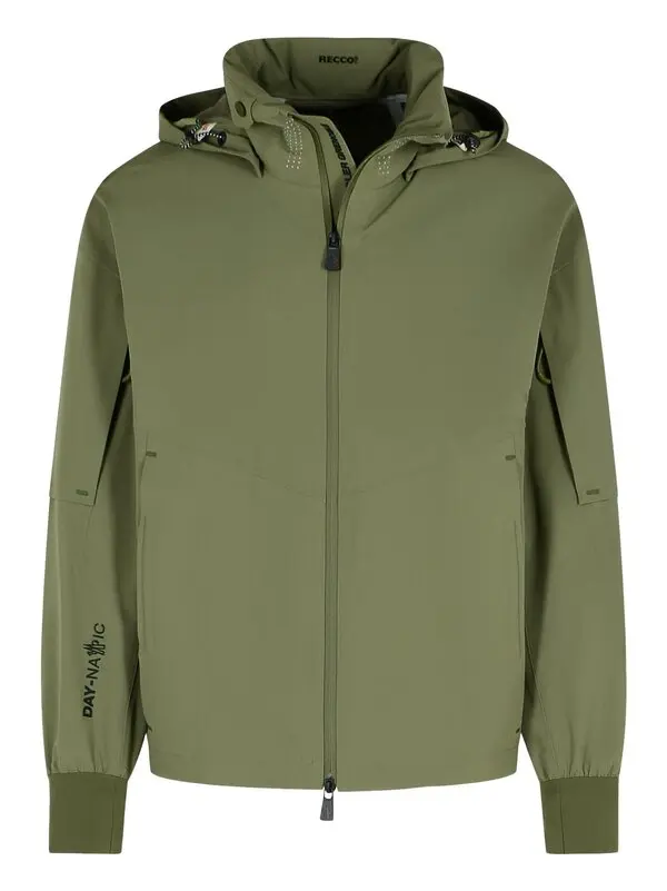 Moncler Tesso Polyamide Blend Jacket - Green
