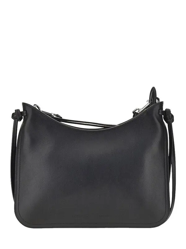 Phoebe Philo Leather Gig Shoulder Bag - Black