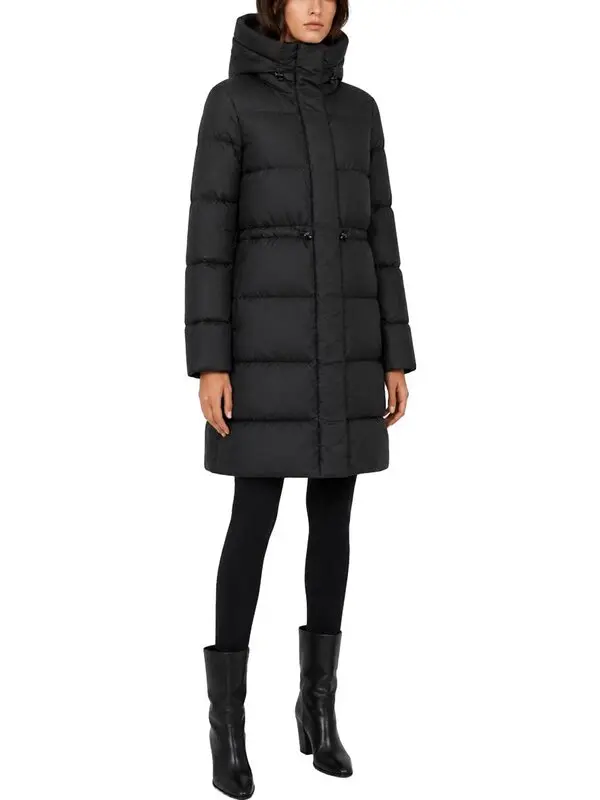 Canada Goose Hooded Puffer Coat - Black