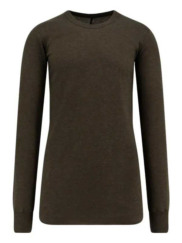 Rick Owens Basic Ls T Viscose Blend T-shirt - Green