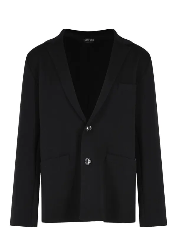TOM FORD Wool Blazer - Black