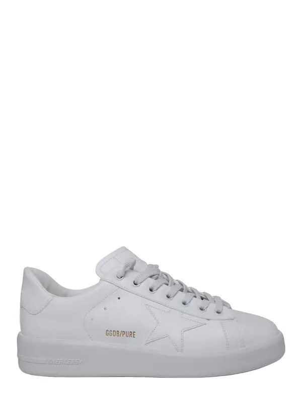 GOLDEN GOOSE Purestar Vegan Leather Sneakers - White