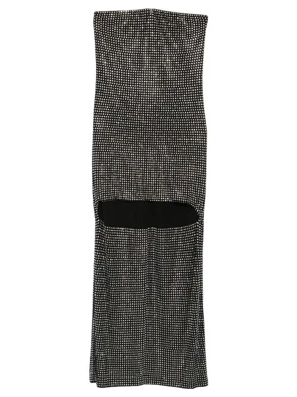 Alexander Wang High-low Strapless Cocktail Dress - Black