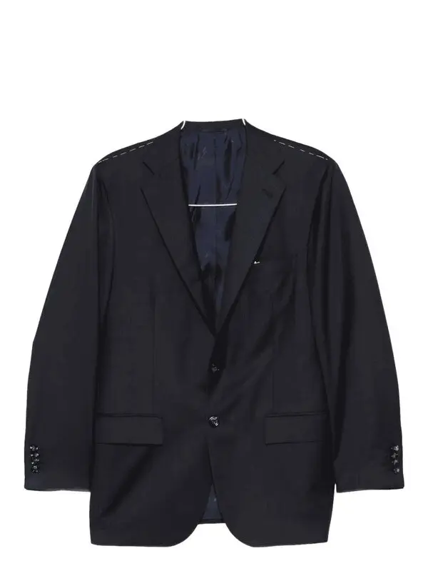 Kiton Single-breasted Suit - Blue