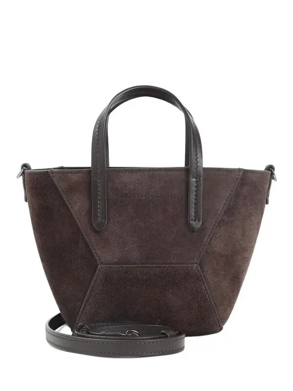 Brunello Cucinelli Duo Mini Bag - Brown