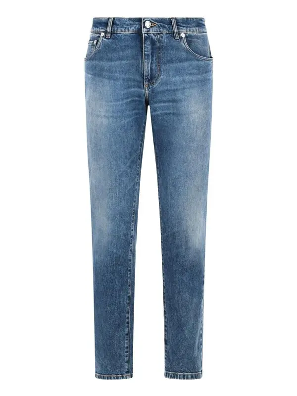 Dolce & Gabbana Stretch Denime Jeans - Blue