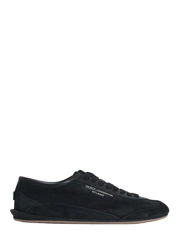 Dolce & Gabbana Leather Sneakers - Black