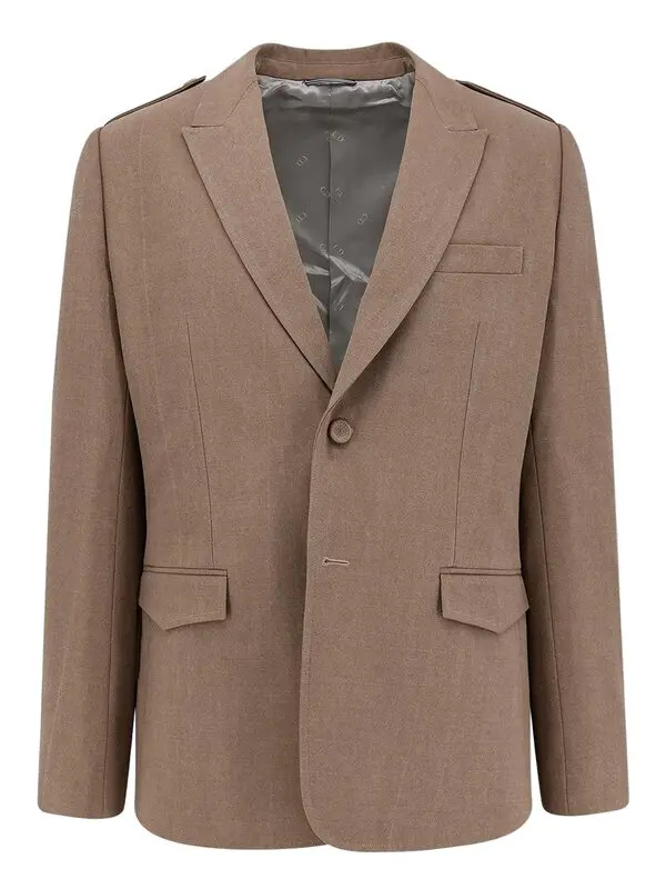 Dior Single-breasted Virgin Wool Blazer - Cream