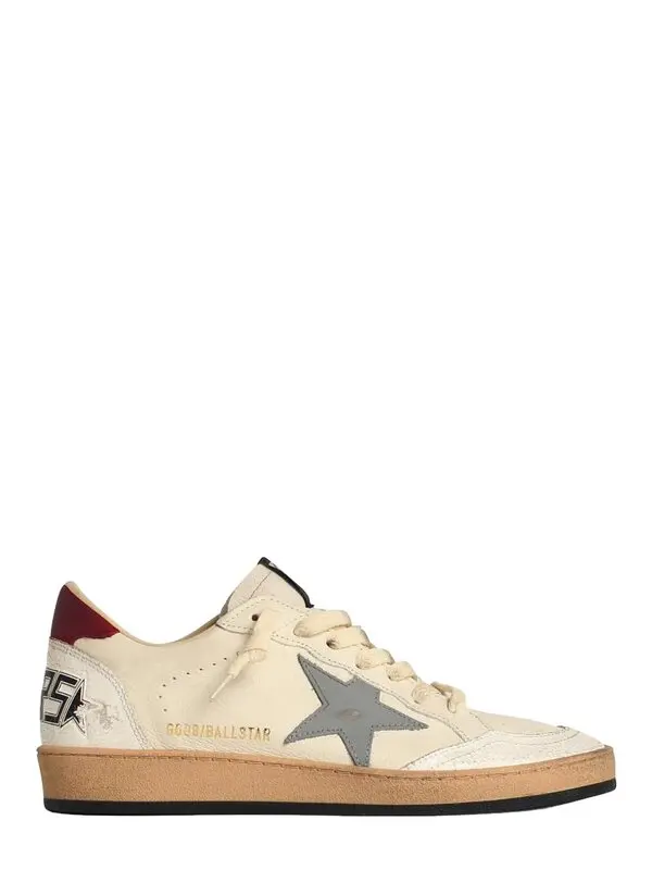 GOLDEN GOOSE Ball Star' Leather Sneakers - White