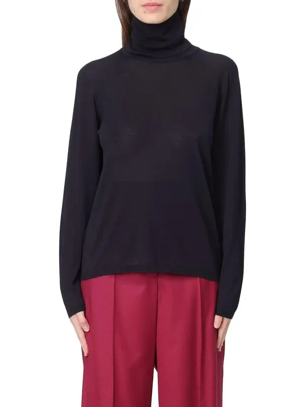 Max Mara Turtleneck Pullover - Blue