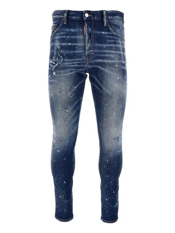 Dsquared2 Stretch Denim Cool Guy Jeans - Blue