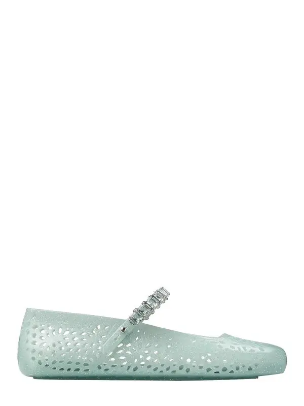 JIMMY CHOO The Jelly Flats - Green