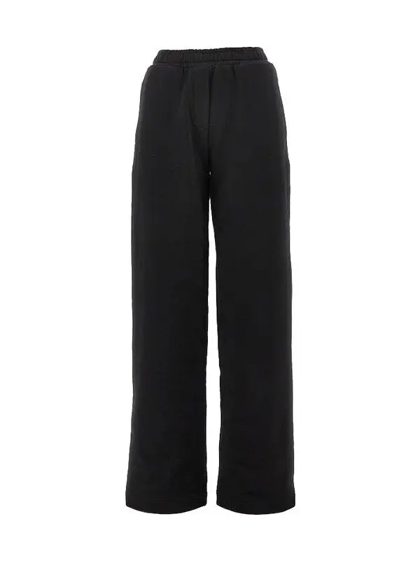 Dolce & Gabbana Dg Logo Patch Sweatpants - Black