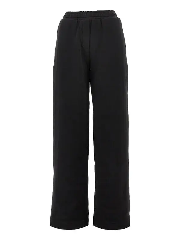 Dolce & Gabbana Dg Logo Patch Sweatpants - Black