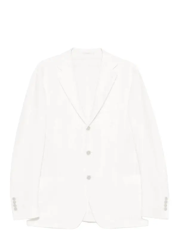 Eleventy Structured Blazer - White