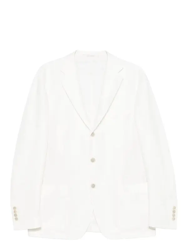 Eleventy Structured Blazer - White