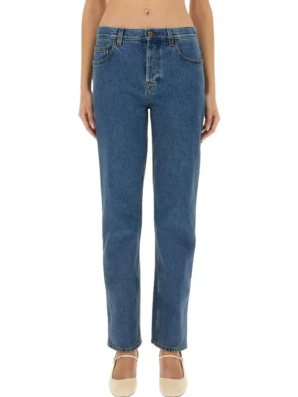 Burberry Straight Fit Jeans - Blue