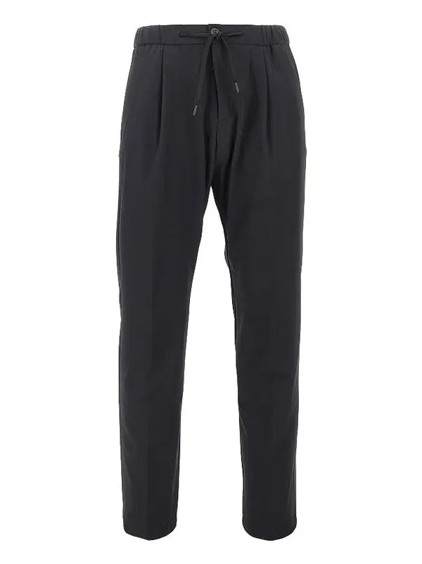 Herno Light Nylon Stretch Pants - Black
