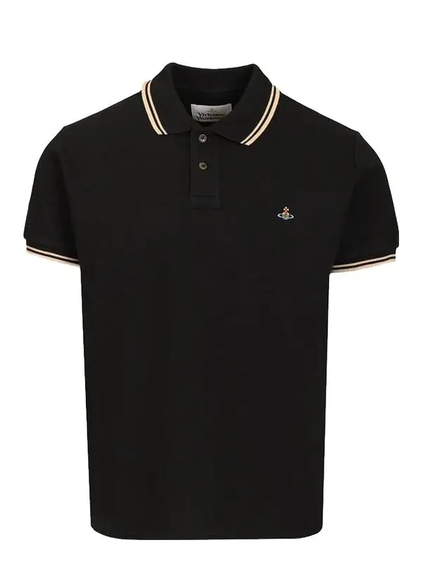 VIVIENNE WESTWOOD Polo Shirts - Black