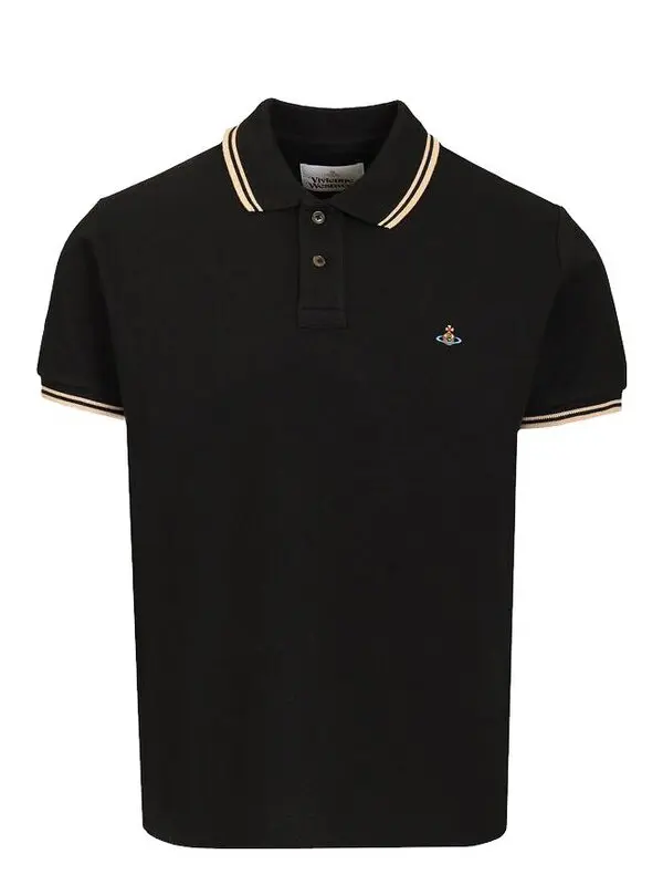 VIVIENNE WESTWOOD Polo Shirts - Black