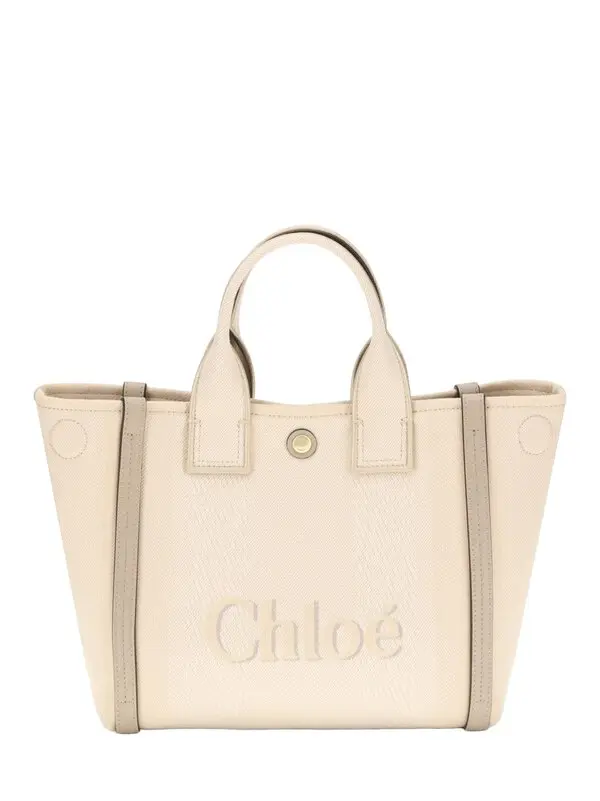 Chloé Carry Tote Bag - Cream